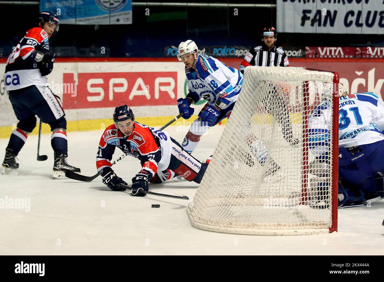 05.01.2017., Hall of sports, Zagreb - EBEL league, 36. round, KHL ...