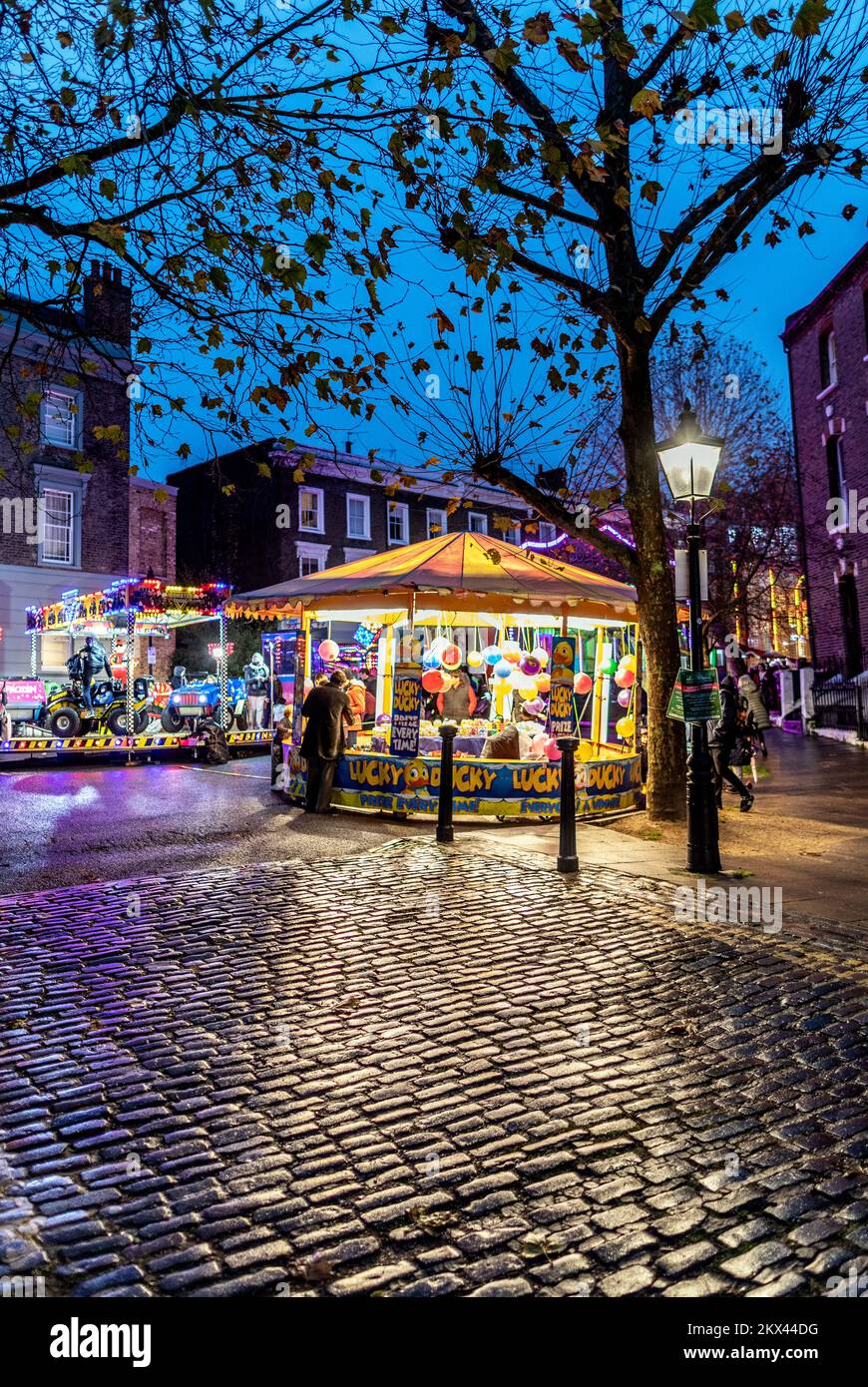 The Christmas Market In Primrose Hill 2022 London UK Stock Photo - Alamy