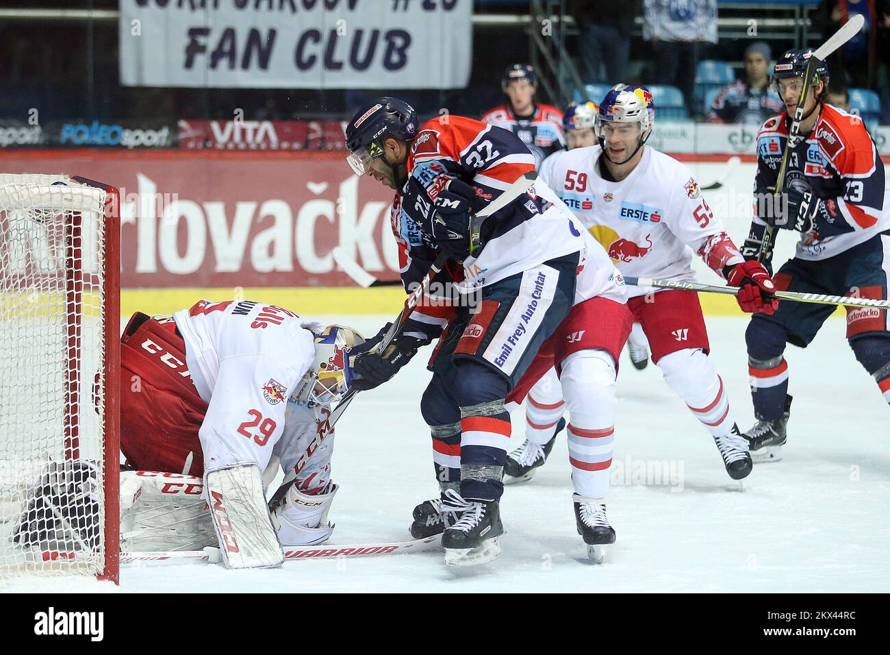07.01.2018., Zagreb, Croatia - EBEL League, round 37, KHL Medvescak ...
