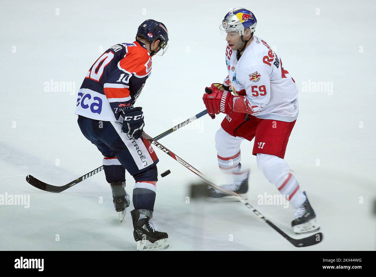 07.01.2018., Zagreb, Croatia - EBEL League, round 37, KHL Medvescak ...