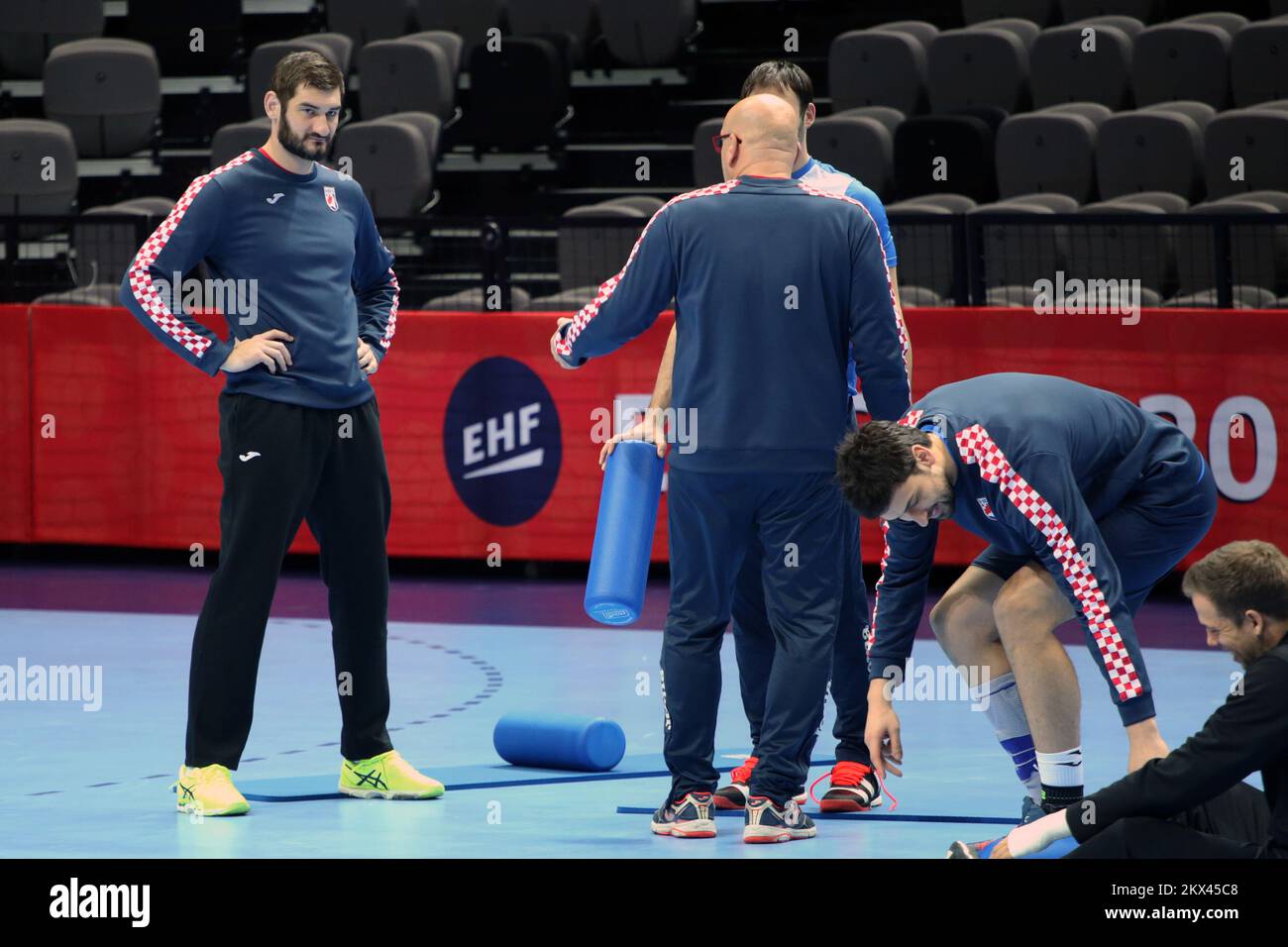 08.01.2018., Spaladium Arena, Split, Croatia - Training of Croatian ...