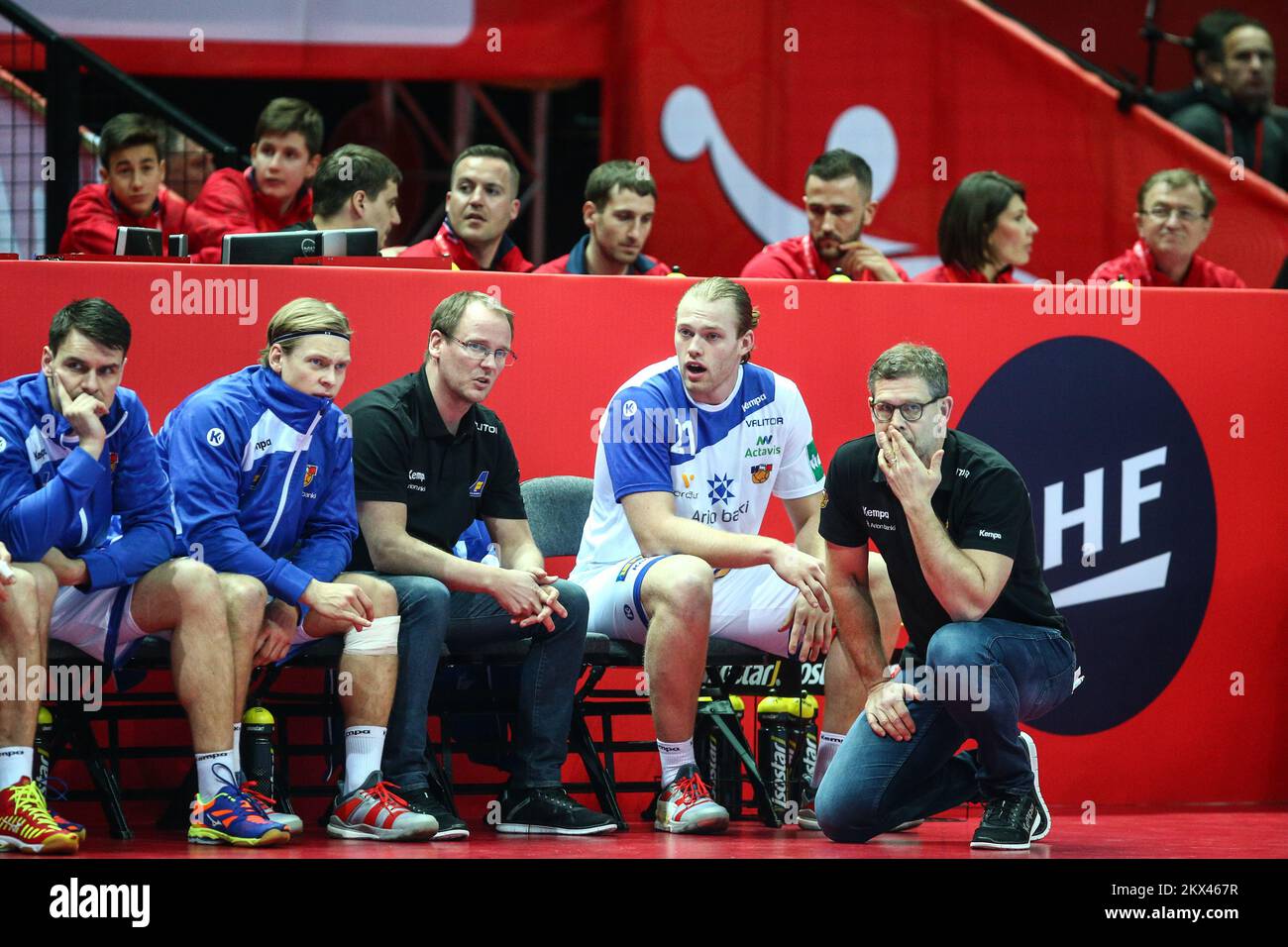 12.01.2018., Croatia, Spaladium Arena, Split - European Handball ...