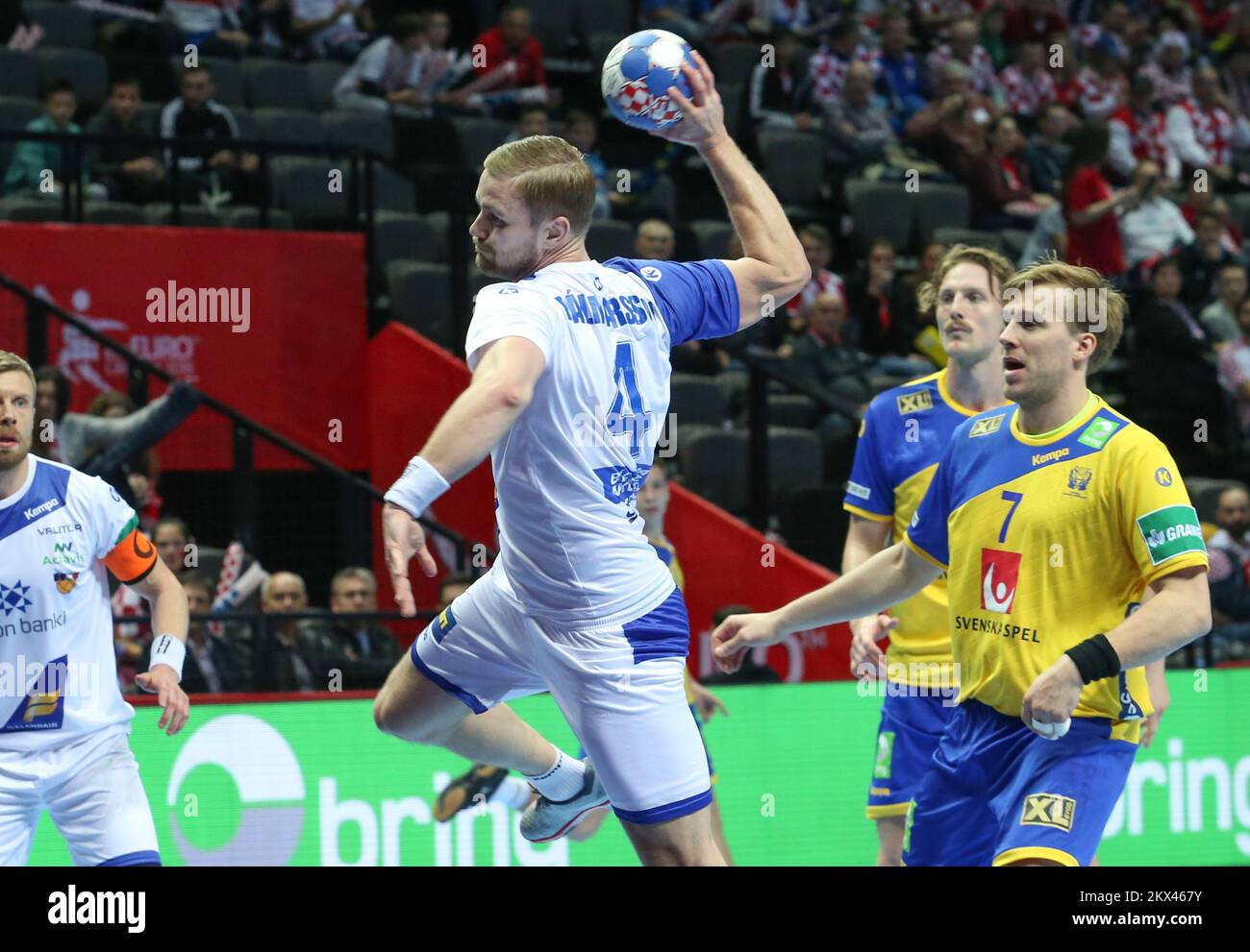12.01.2018., Croatia, Spaladium Arena, Split - European Handball ...