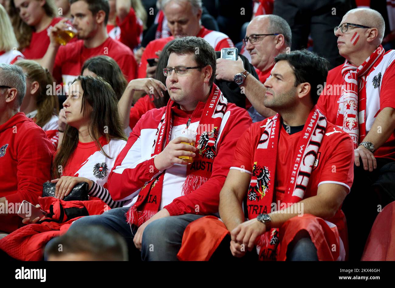 12.01.2018., Croatia, Zatika Sports Hall, Porec - European Handball Championship, Group B, 1st ...