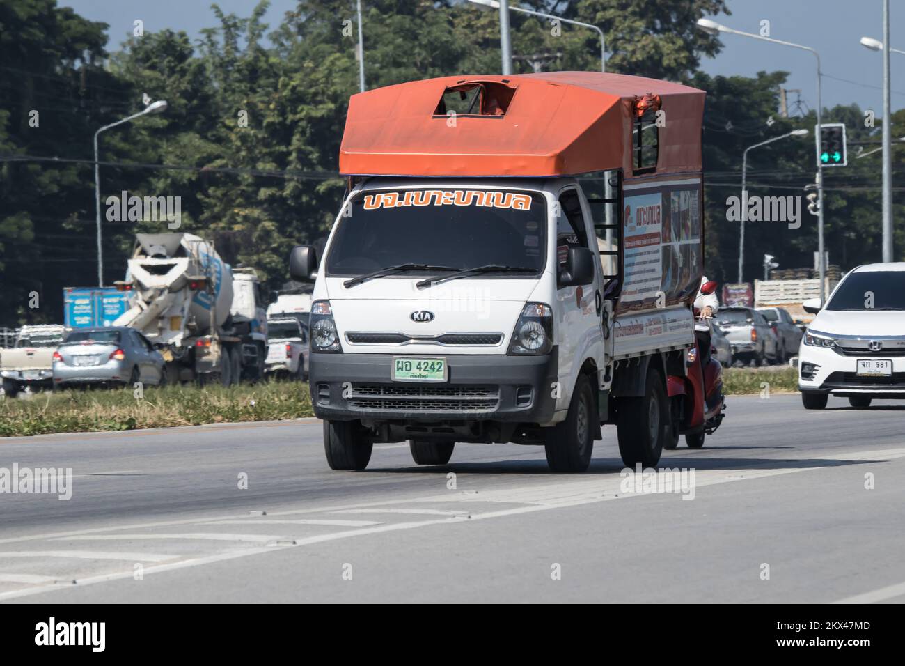 Chiangmai, Thailand - November 8 2022: Private Pickup car, Kia Moter ...