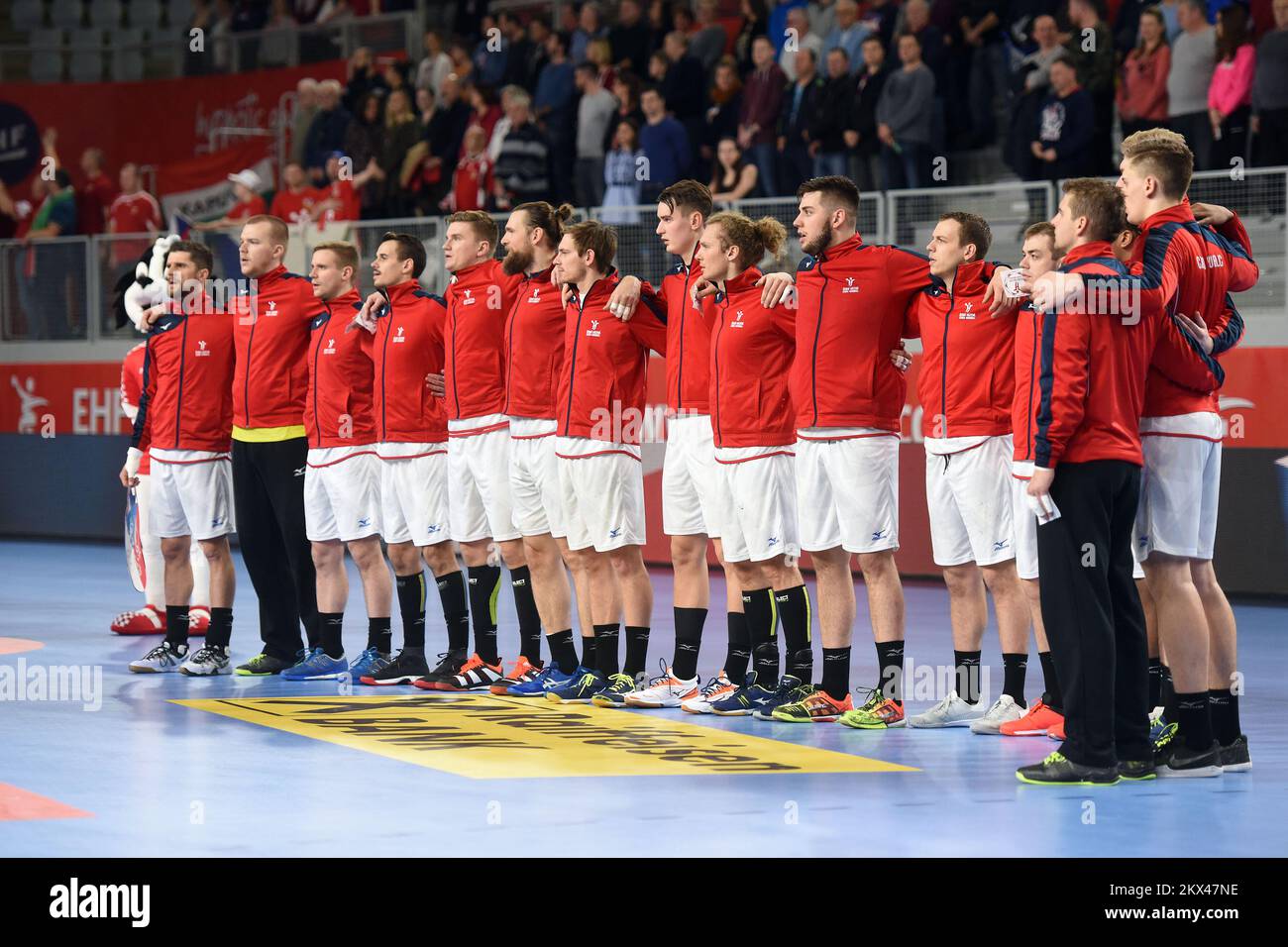 13.01.2018., Croatia, Arena Varazdin, Varazdin - European Handball ...
