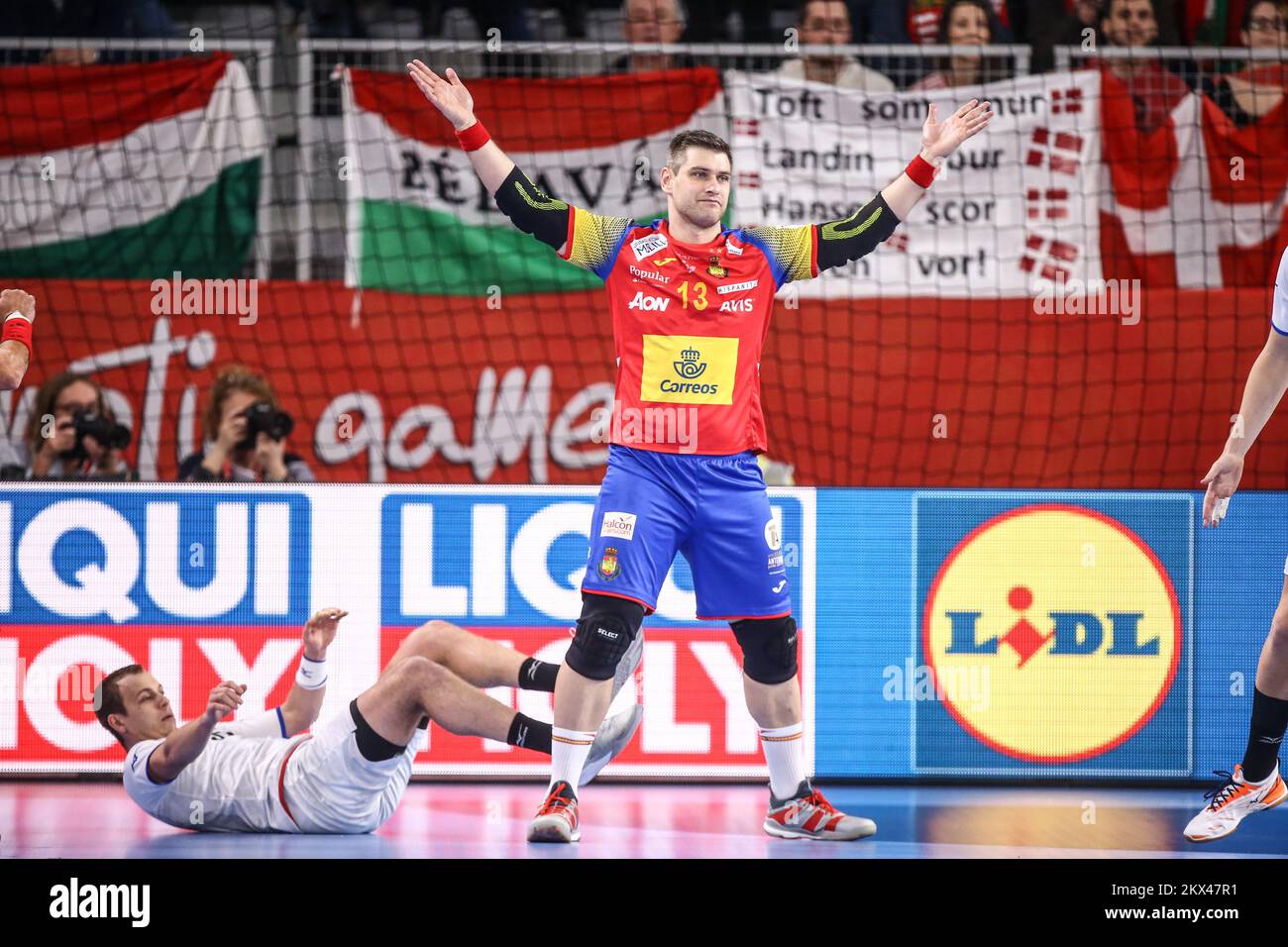 13.01.2018., Croatia, Arena Varazdin, Varazdin - European Handball ...
