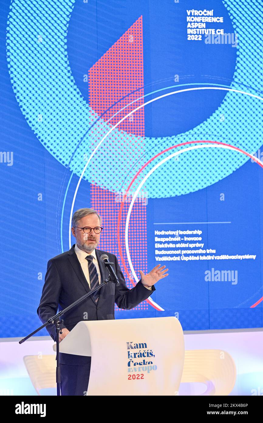 Prague, Czech Republic. 30th Nov, 2022. Czech Prime Minister Petr Fiala ...