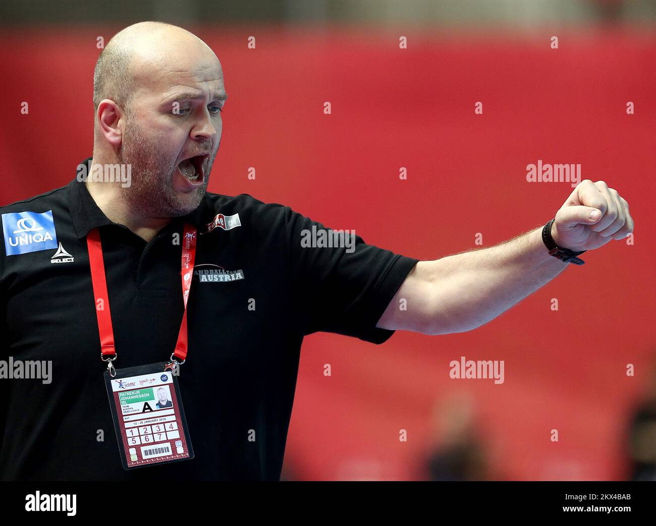 16.01.2018., Zatika Sport Centre, Porec, Croatia - 2018 European Men's ...