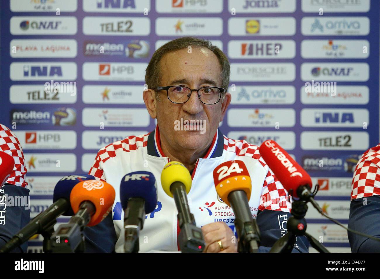 19.01.2018., Croatia, Zagreb - Press Conference of the Croatian ...