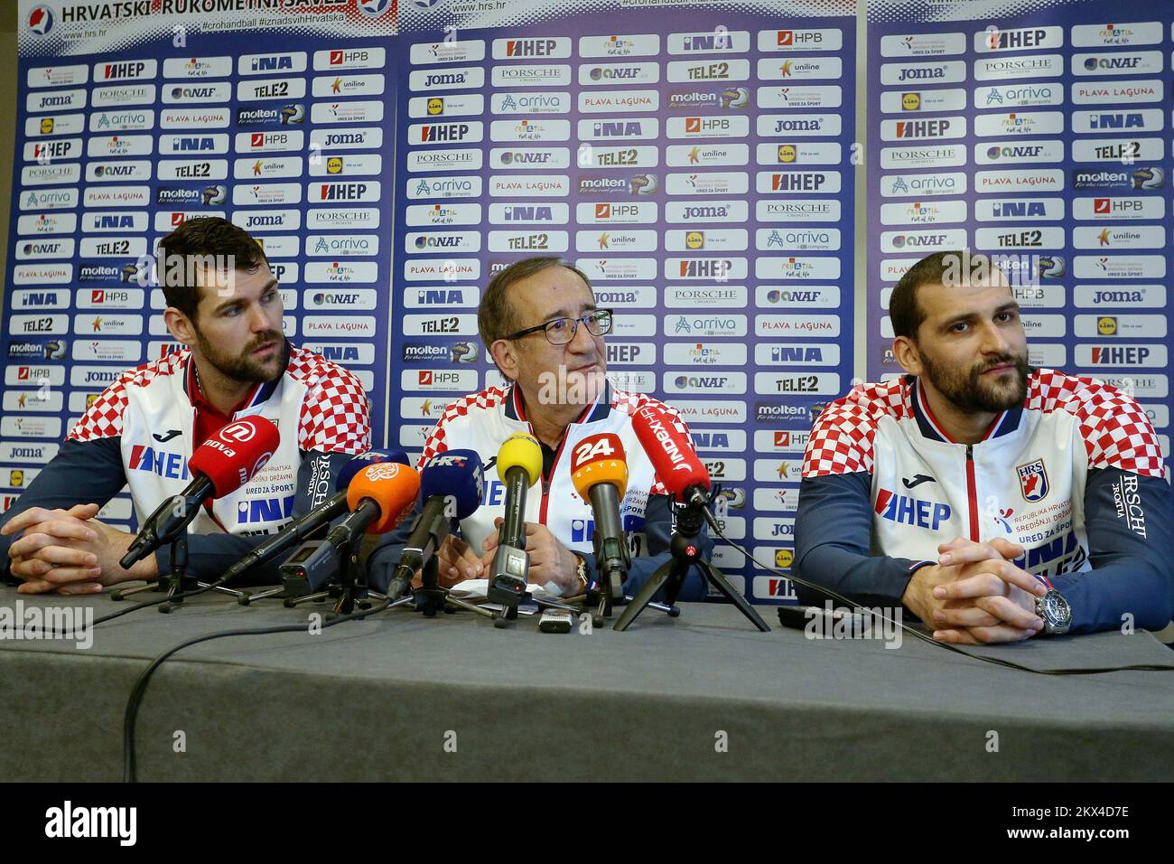 19.01.2018., Croatia, Zagreb - Press Conference of the Croatian ...