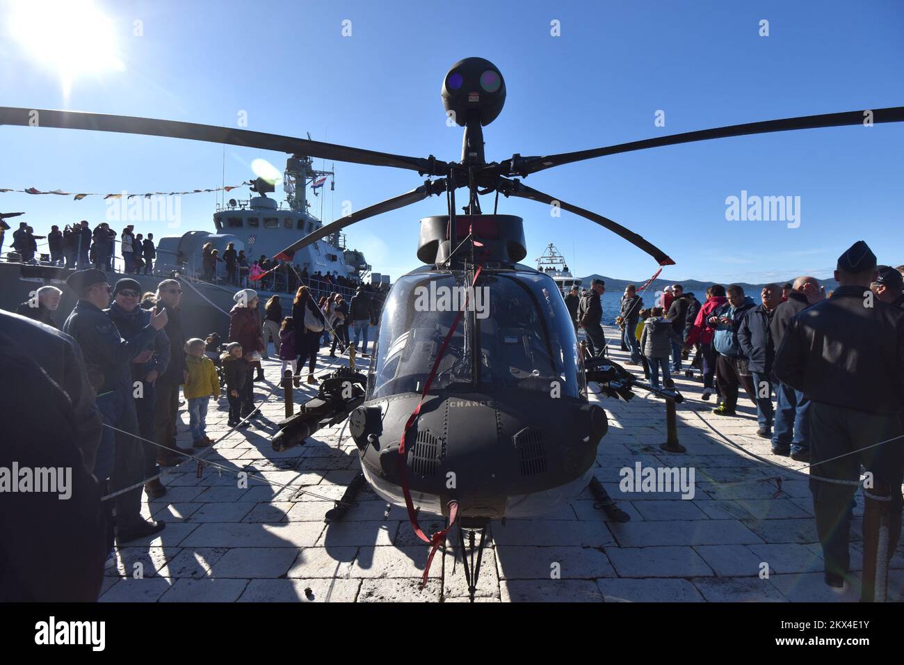 20.01.2018., Croatia, Zadar - Exhibition of the Croatian Army with ...