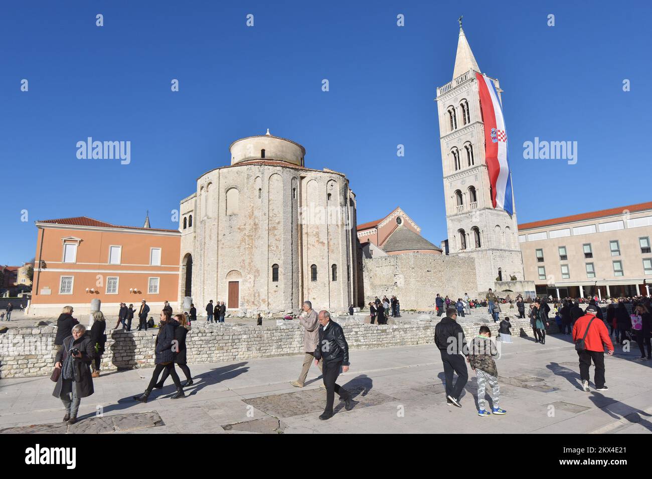 20.01.2018., Croatia, Zadar - Exhibition of the Croatian Army with ...