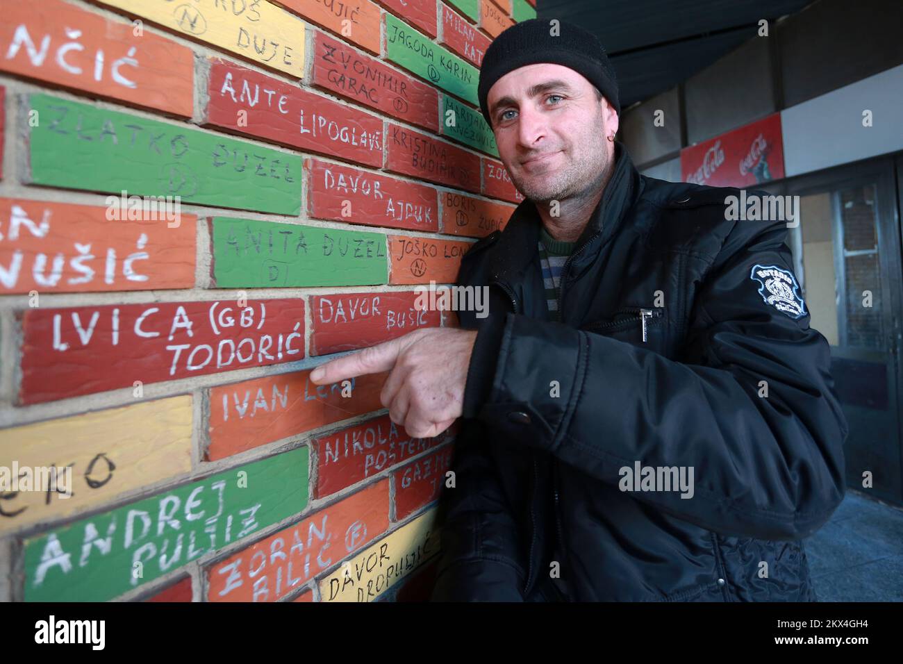 06.12.2017., Imotski, Croatia- Forty-year-old Toni Rebic from Vinjani ...