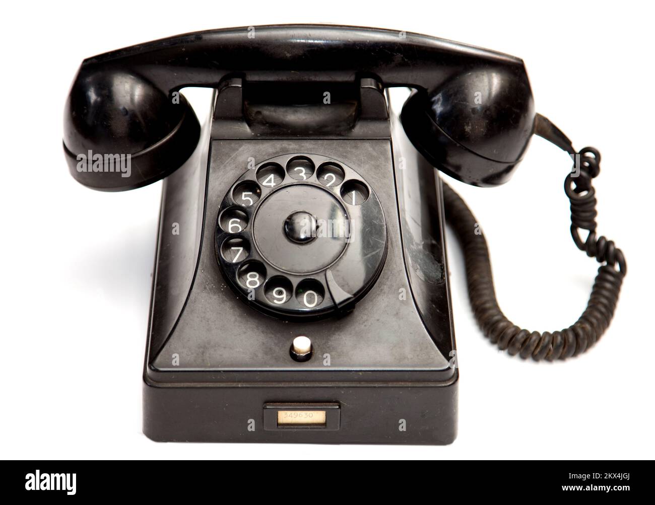 netherlands, an old bakalite dial telphone Stock Photo - Alamy