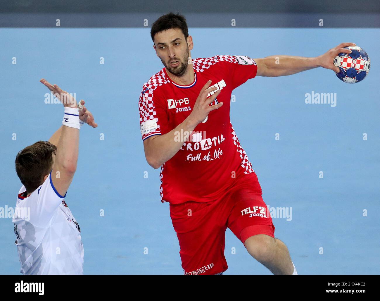 26.01.2018., Arena Zagreb, Zagreb, Croatia - 2018 European Men's ...
