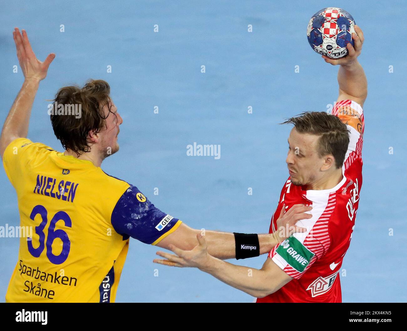 26.01.2018., Arena Zagreb, Zagreb, Croatia - 2018 European Men's ...