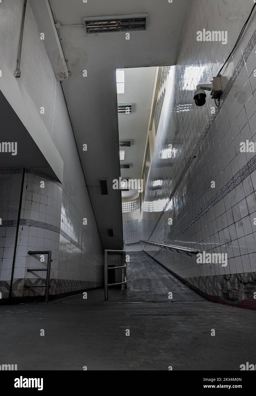 Bangkok, Thailand - Sep 30, 2022 : Stairs leading to interior view of ...