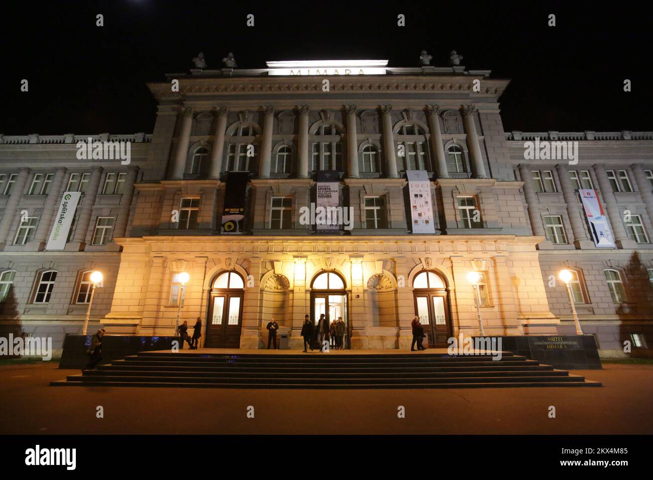 Night of the museums croatia hi-res stock photography and images - Alamy