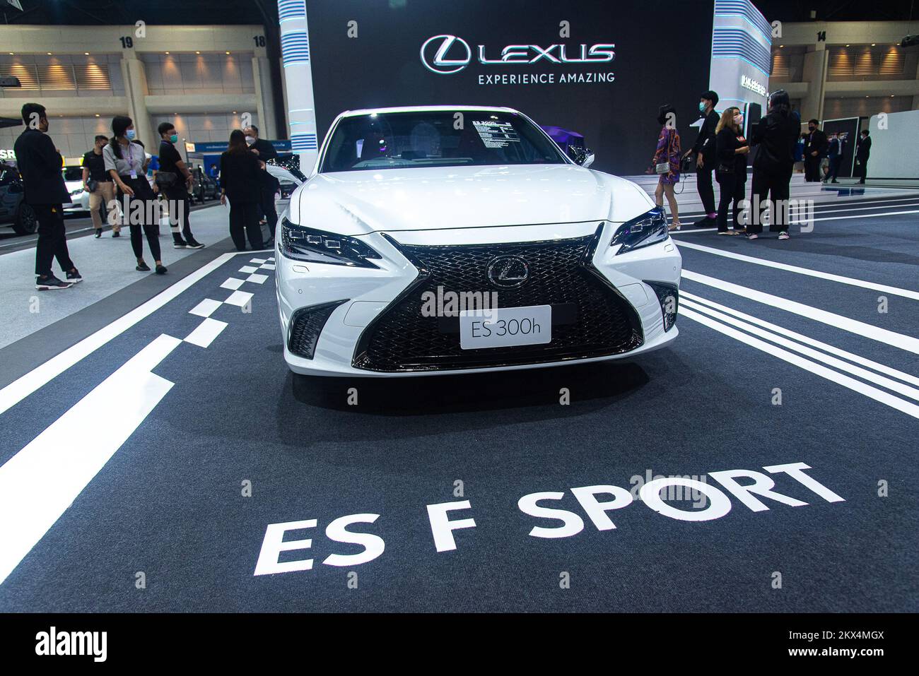 Nonthaburi, Thailand. 30th Nov, 2022. A Lexus ES 300h car seen at the ...
