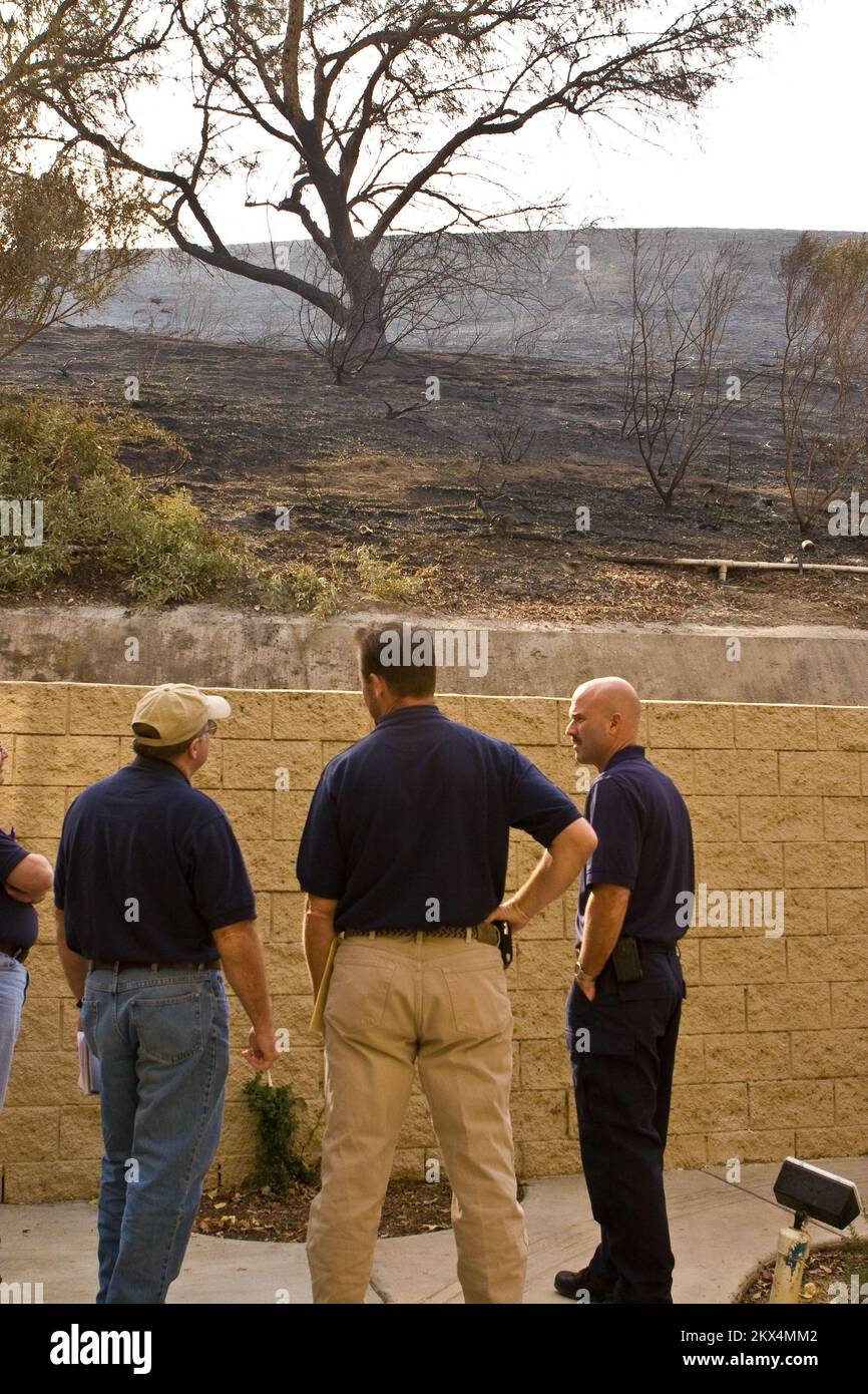 Wildfire Damage Observation. California Wildfires. Photographs Relating ...