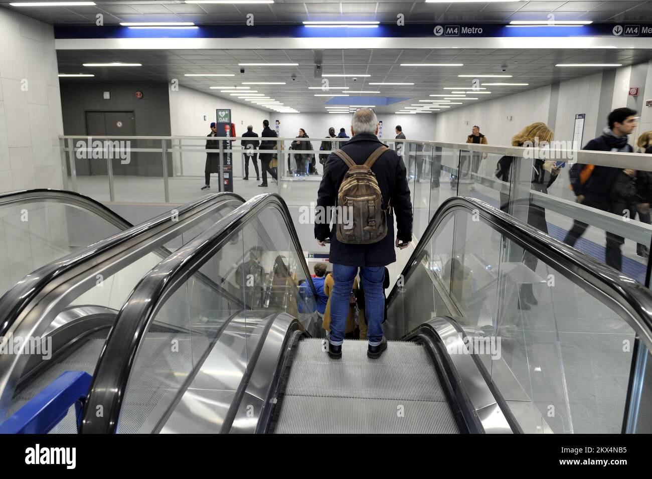 Milano, la nuova linea 4 della Metropolitana - Milan, the new Metro 4 ...