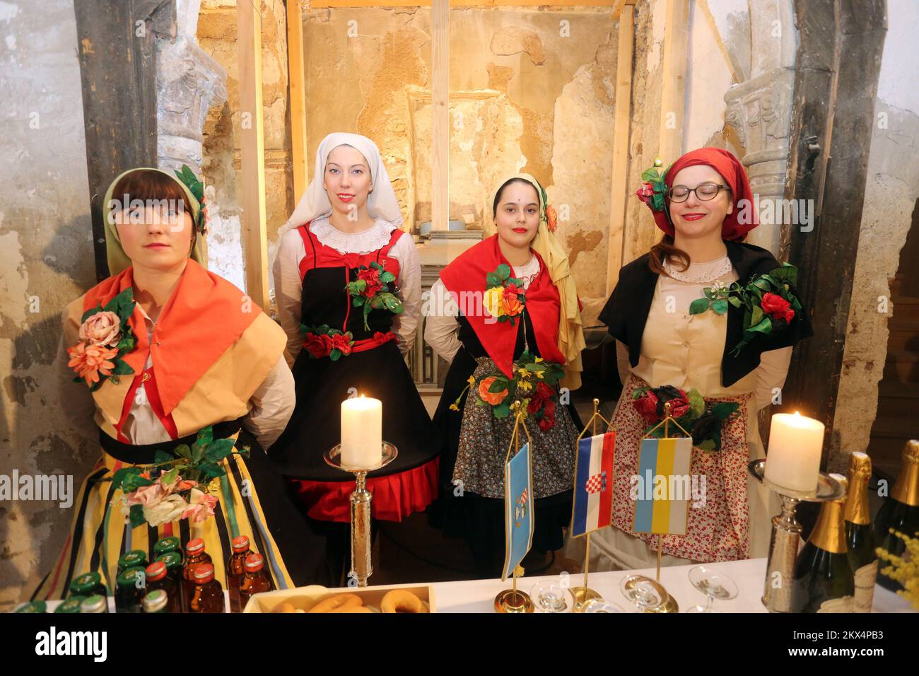 30.01.2018., Croatia, Bakar - Tour of the renewed Frankopan Castle on ...