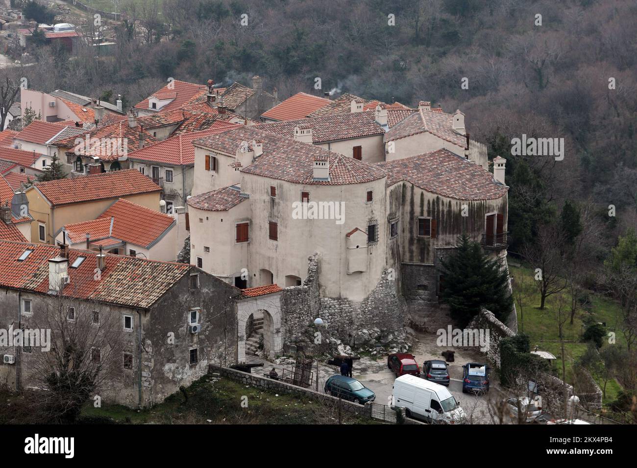 30.01.2018., Croatia, Bakar - Tour of the renewed Frankopan Castle on ...