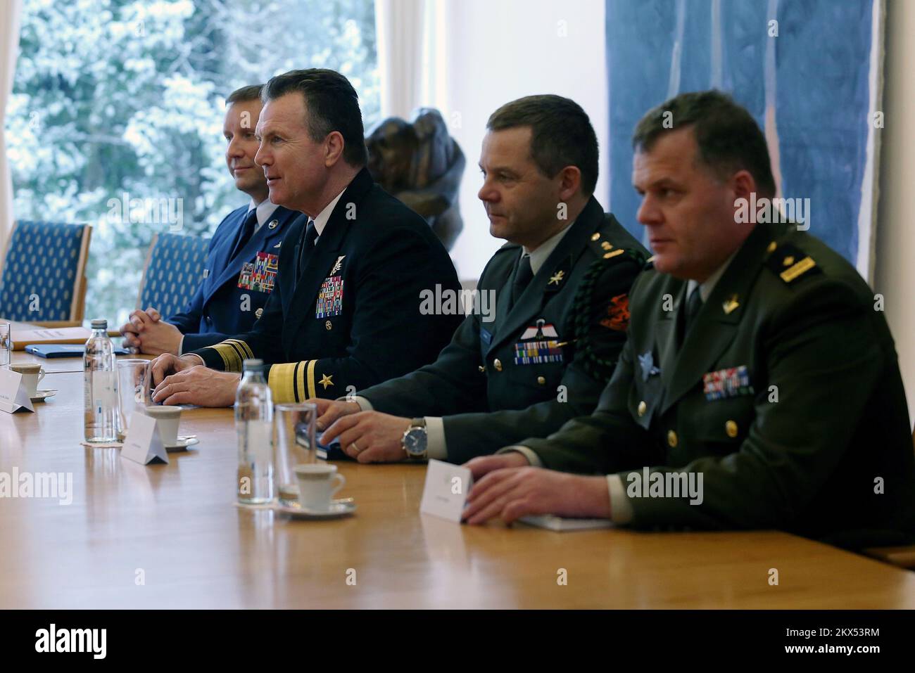 02.03.2018., Zagreb, Croatia - President of the Republic of Croatia ...