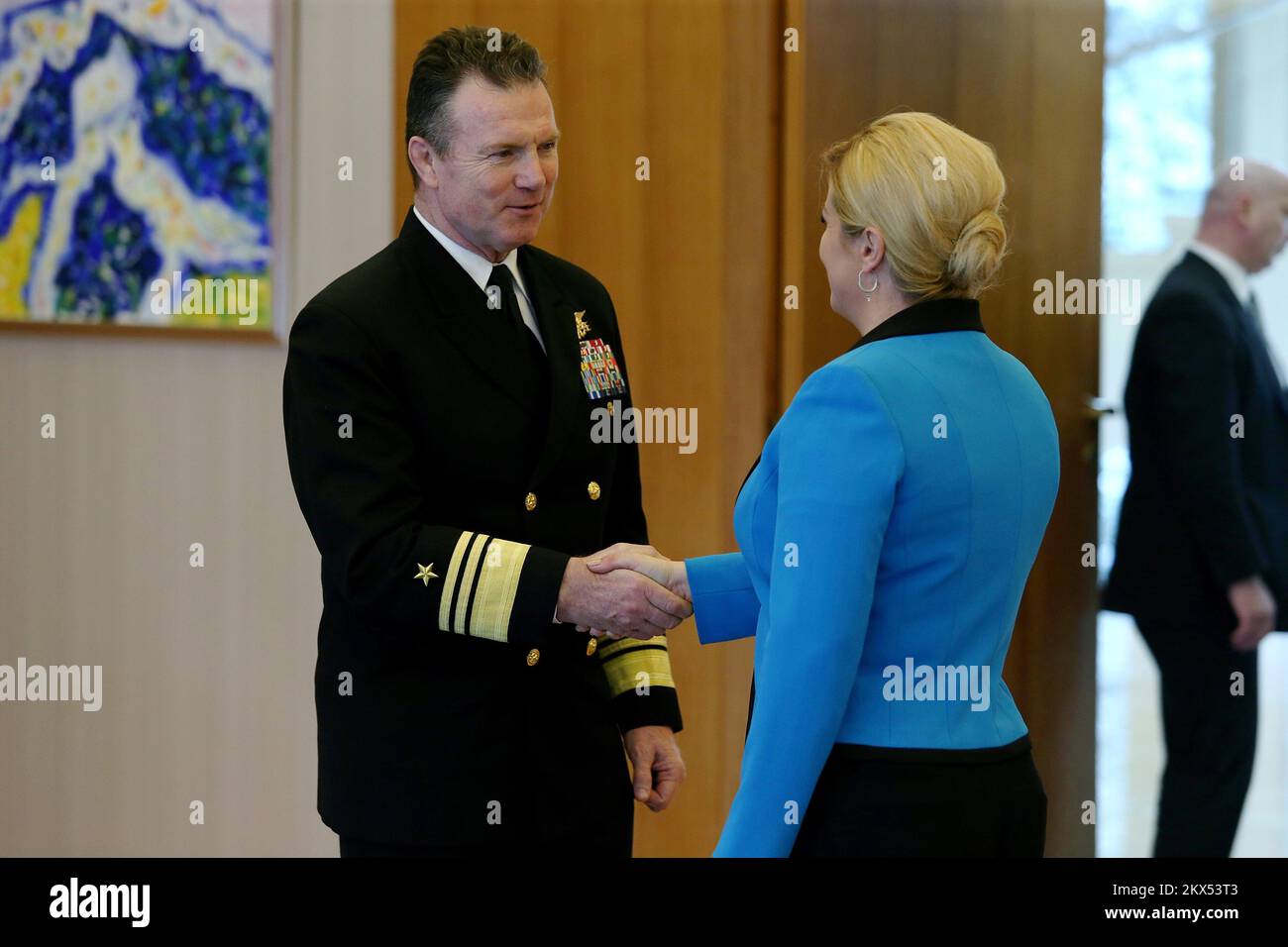 02.03.2018., Zagreb, Croatia - President of the Republic of Croatia ...