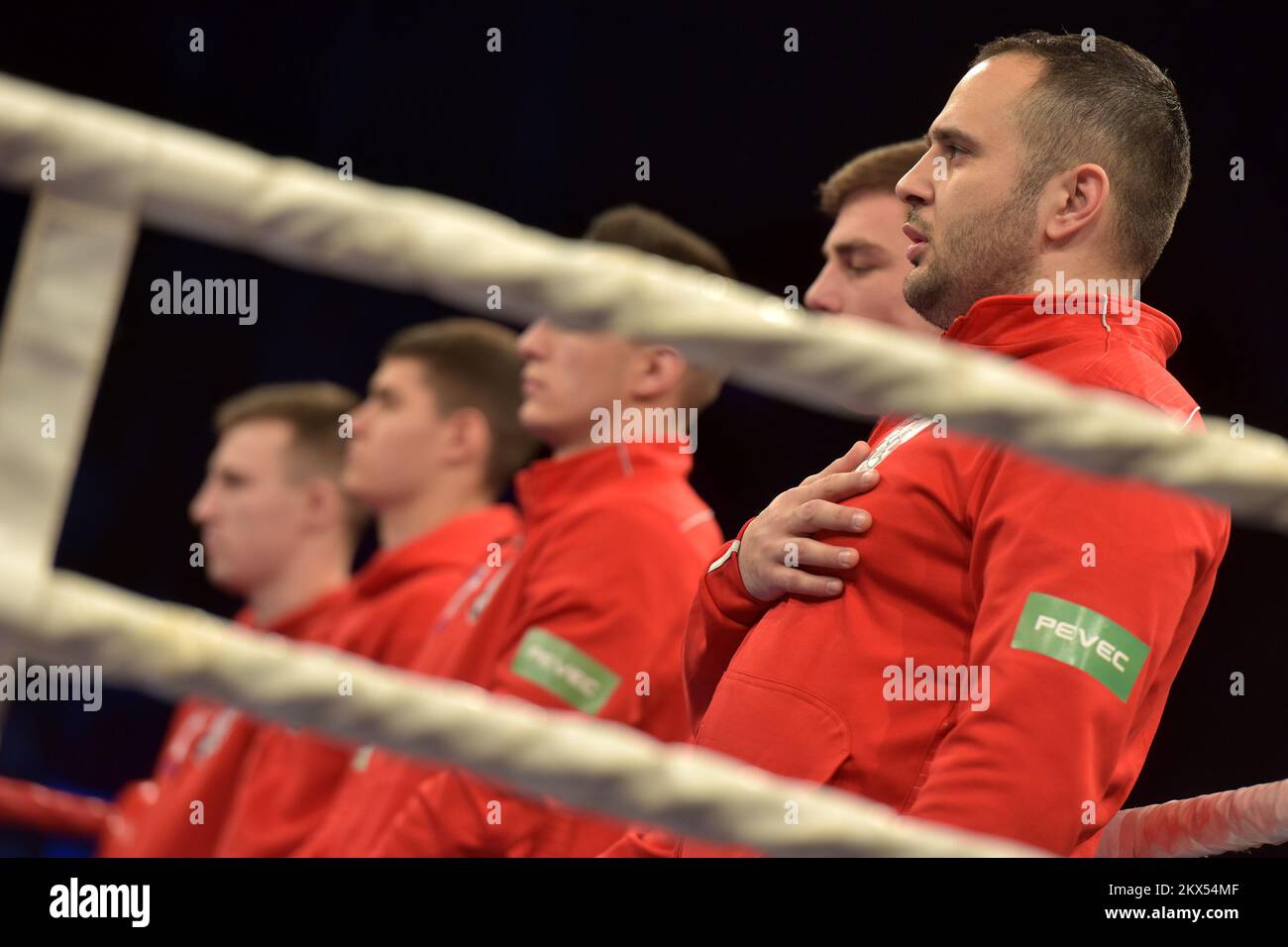 02.03.2018., Zadar, Croatia - World series of boxing, Group B. C1 ...