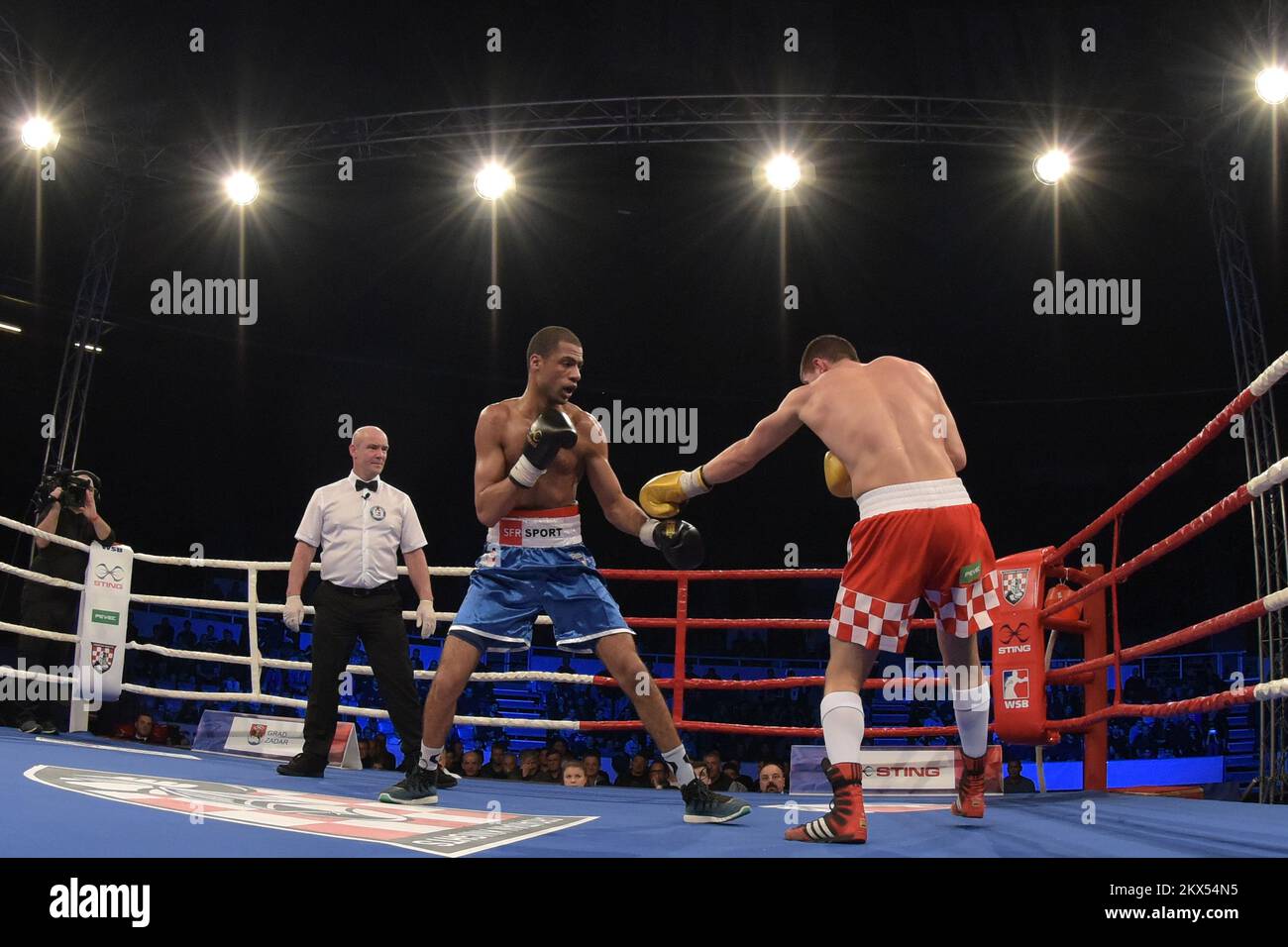 02.03.2018., Zadar, Croatia - World series of boxing, Group B. C1, 64 ...