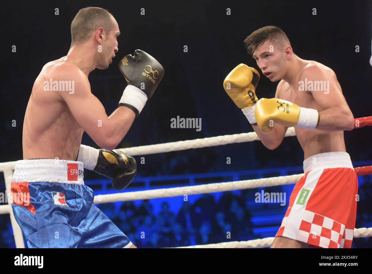02.03.2018., Zadar, Croatia - World series of boxing, Group B. C1, 75 ...