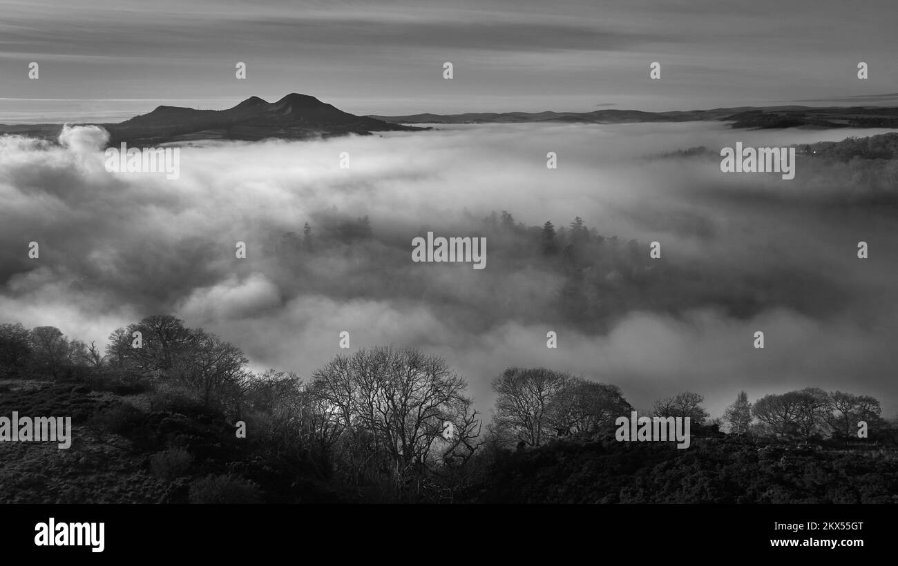 Scotts view scotland Black and White Stock Photos & Images - Alamy