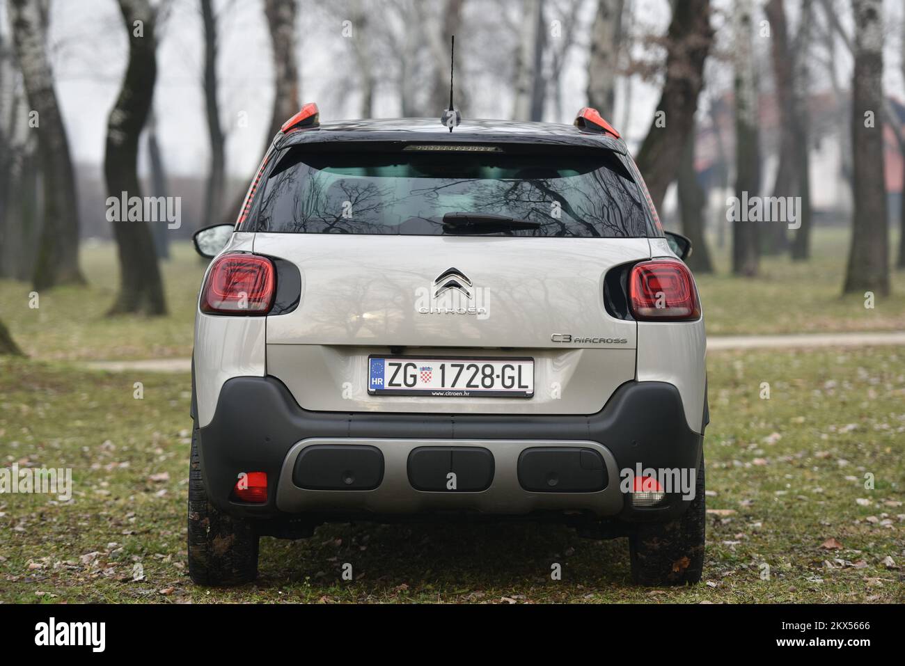 04.01.2018., Zagreb, Croatia - Car Citroen C3 Aircross. Photo: Davor ...