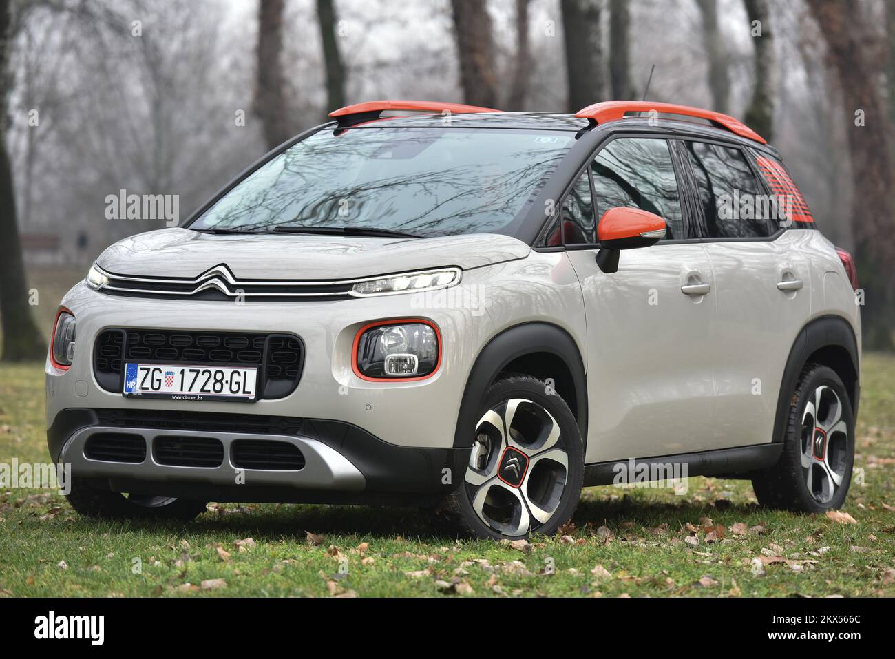 04.01.2018., Zagreb, Croatia - Car Citroen C3 Aircross. Photo: Davor ...