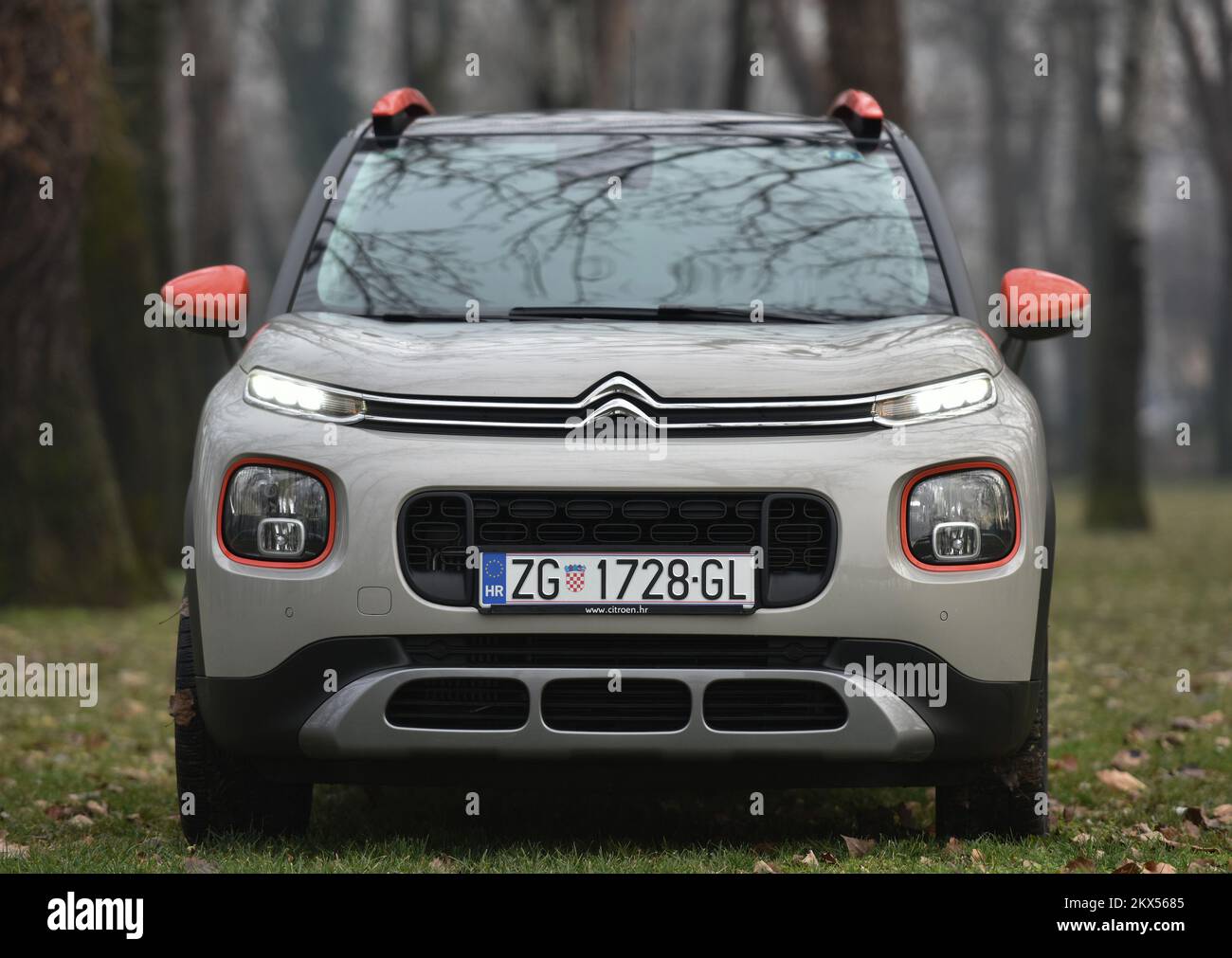 04.01.2018., Zagreb, Croatia - Car Citroen C3 Aircross. Photo: Davor ...