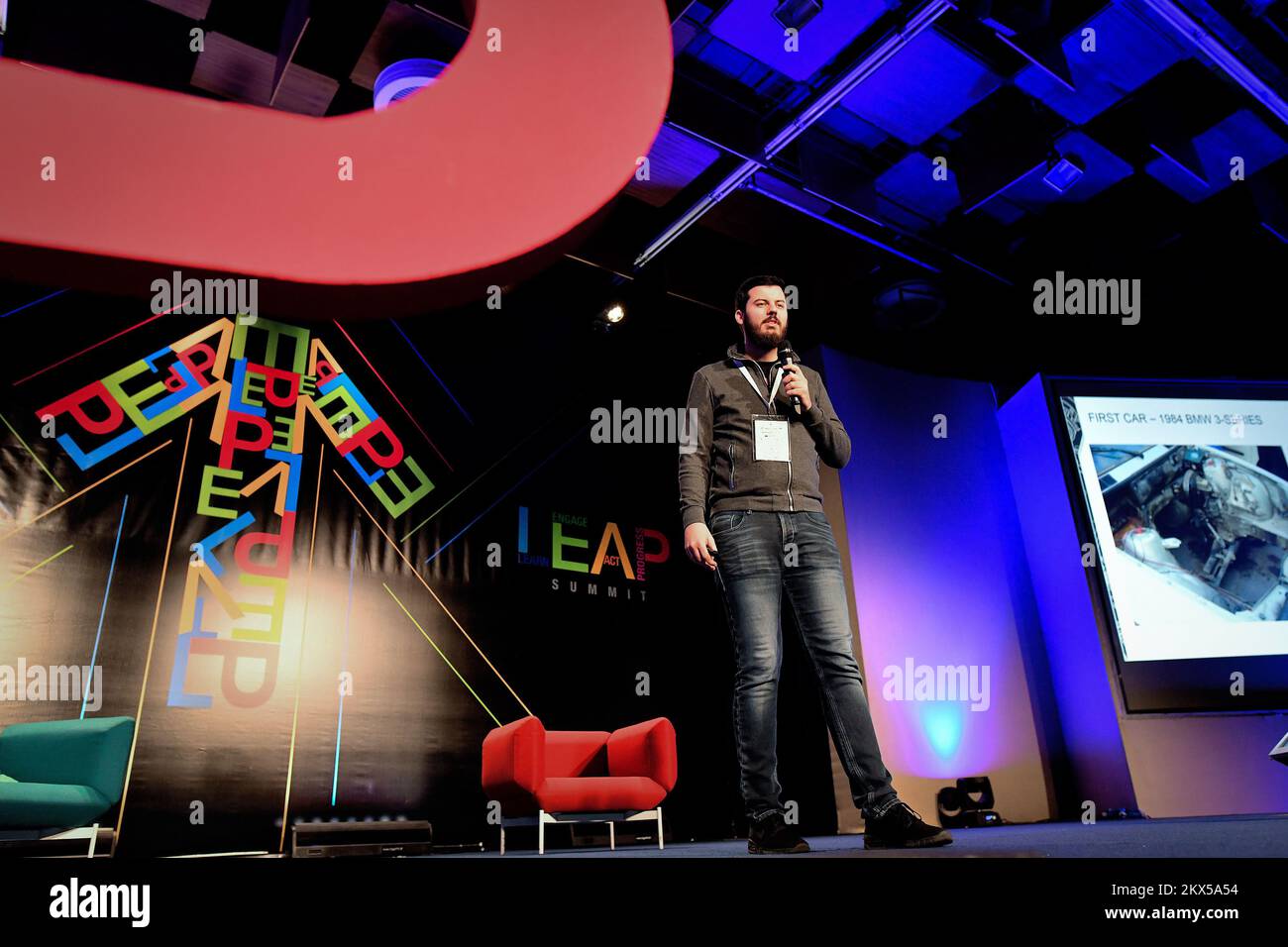 17.03.2018., Zagreb, Croatia - Mate Rimac, founder and CEO of Rimac ...