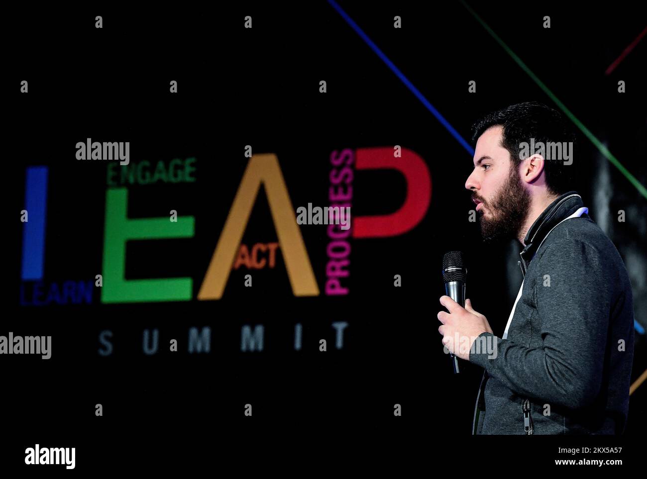 17.03.2018., Zagreb, Croatia - Mate Rimac, founder and CEO of Rimac ...