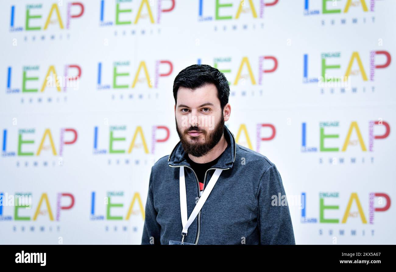 17.03.2018., Zagreb, Croatia - Mate Rimac, founder and CEO of Rimac ...