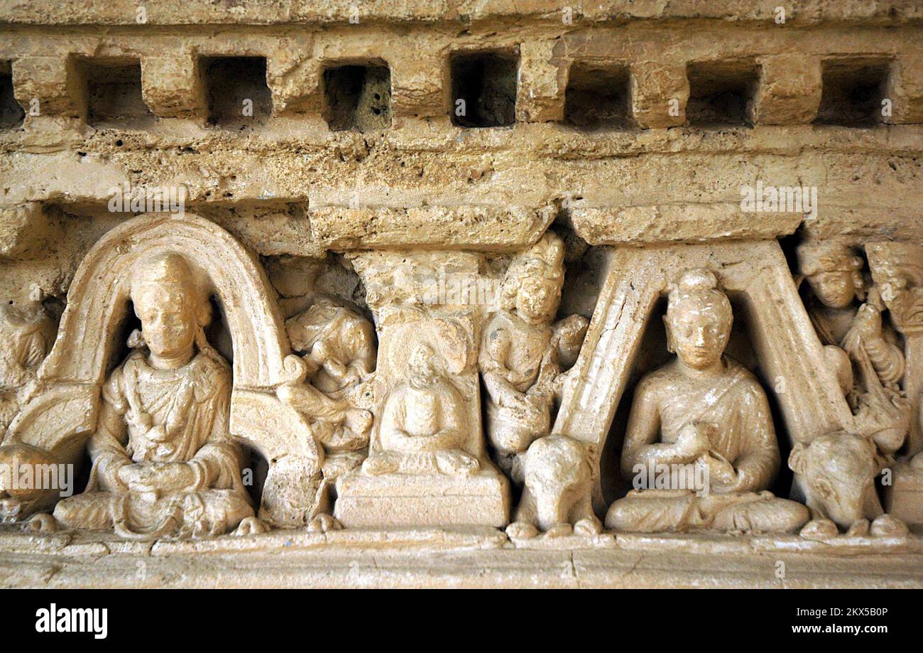 Jaulian Monastery, Taxila, Punjab, Pakistan. Taxila is an ancient ...