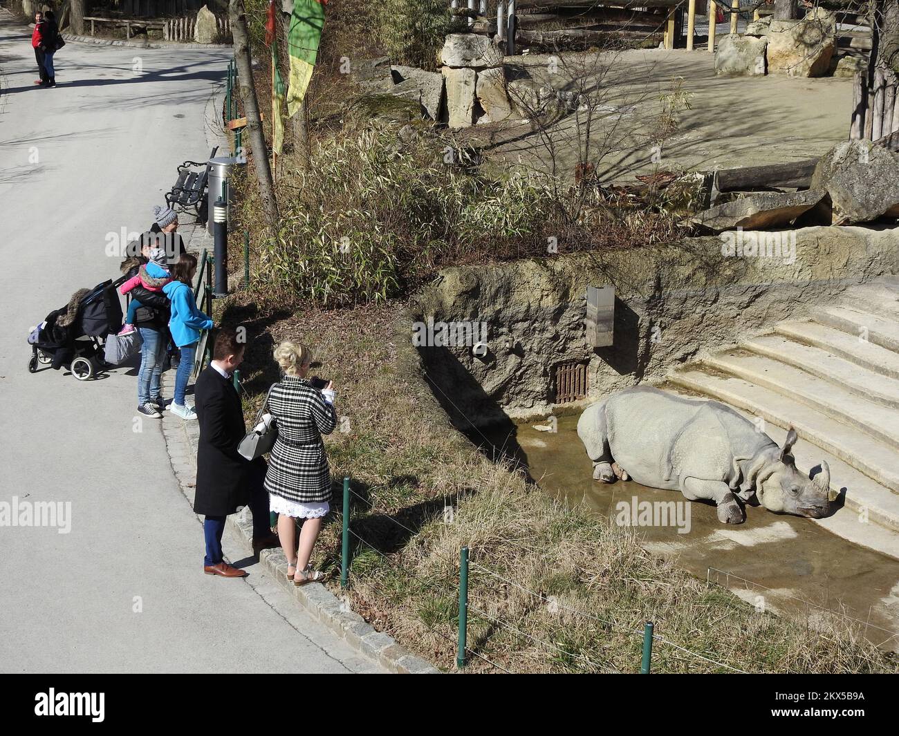 13.03.2018., Vienna, Austria - Tiergarten Schonbrunn, or "Vienna Zoo ...