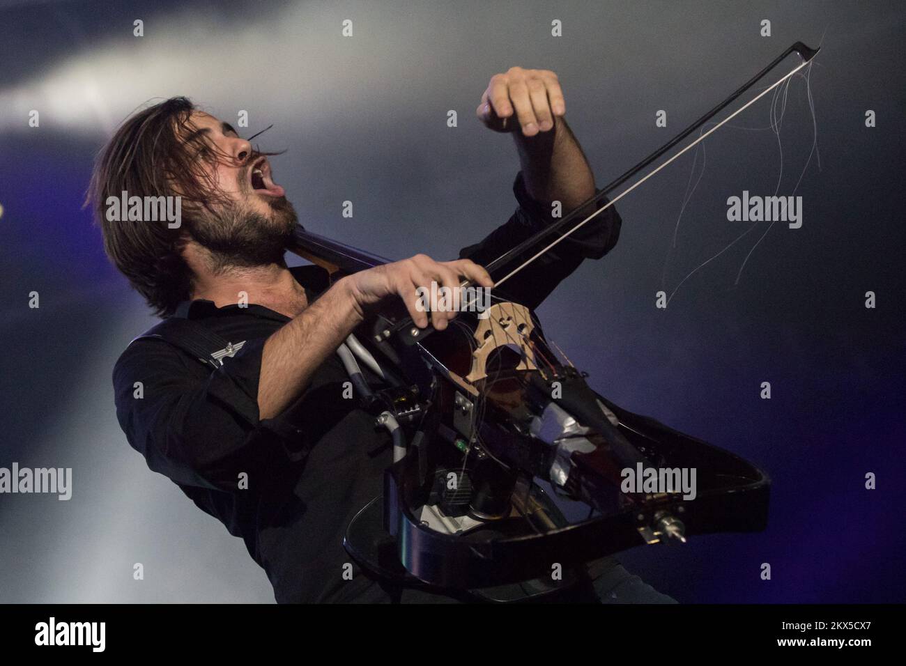 23.03.2018., Zagreb - Concert of the group 2Cellos at the Arena Zagreb ...