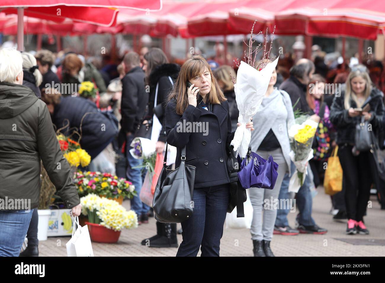 30.03.2018., Croatia, Zagreb - On the big Friday the center of the city ...