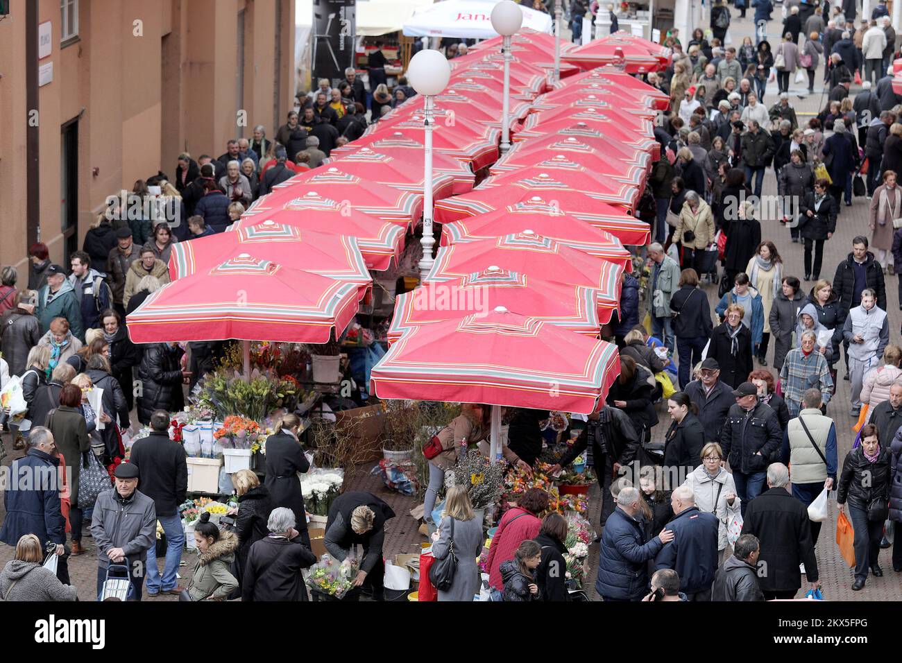 30.03.2018., Croatia, Zagreb - On the big Friday the center of the city ...