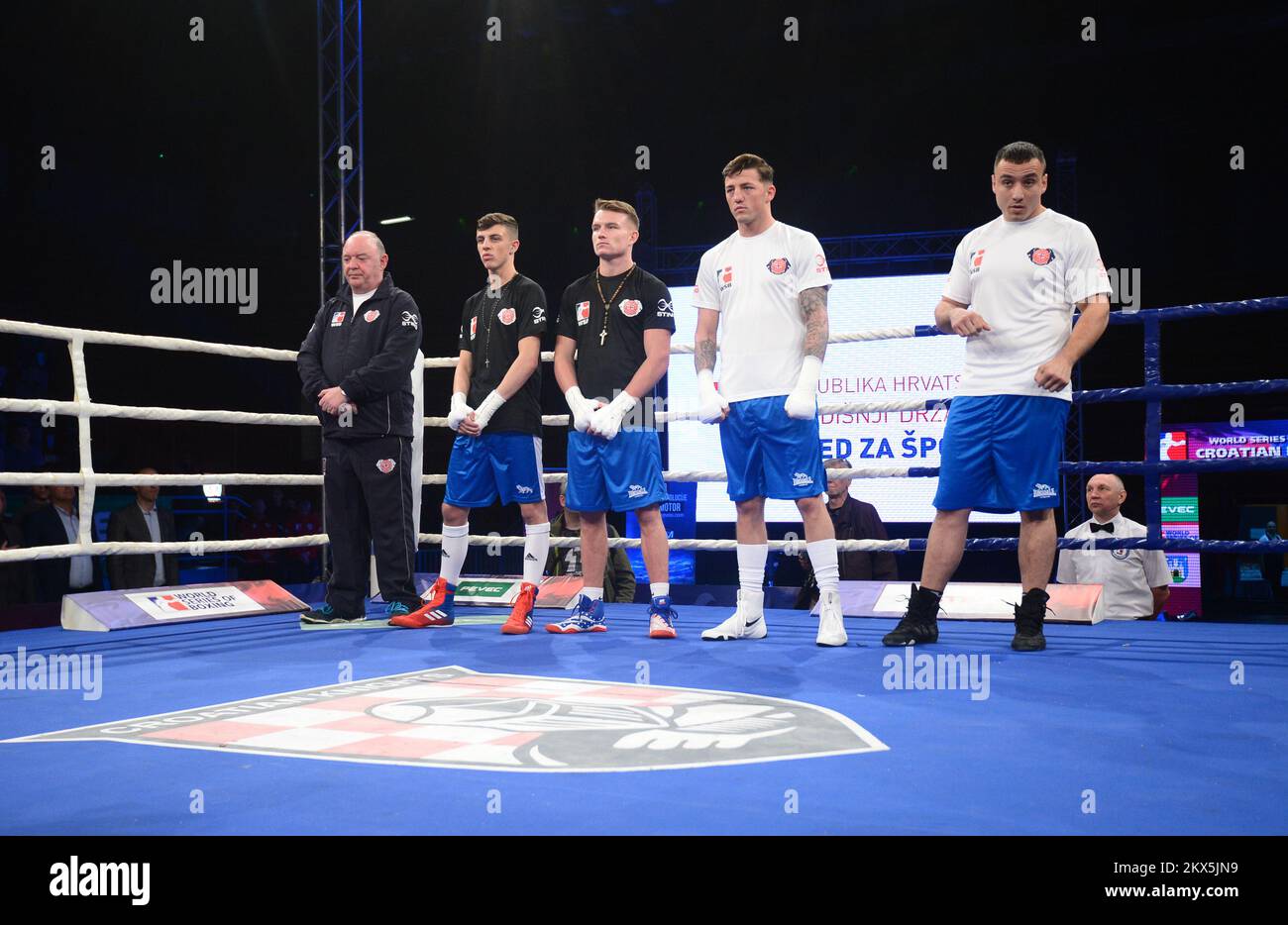 06.04.2018., Dom sportova, Zagreb, Croatia - World Series of Boxing ...
