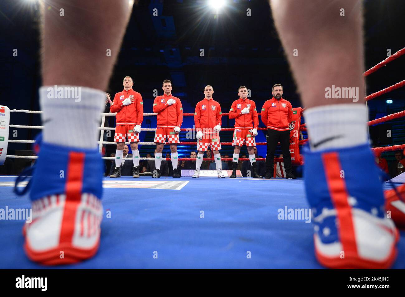 06.04.2018., Dom sportova, Zagreb, Croatia - World Series of Boxing ...