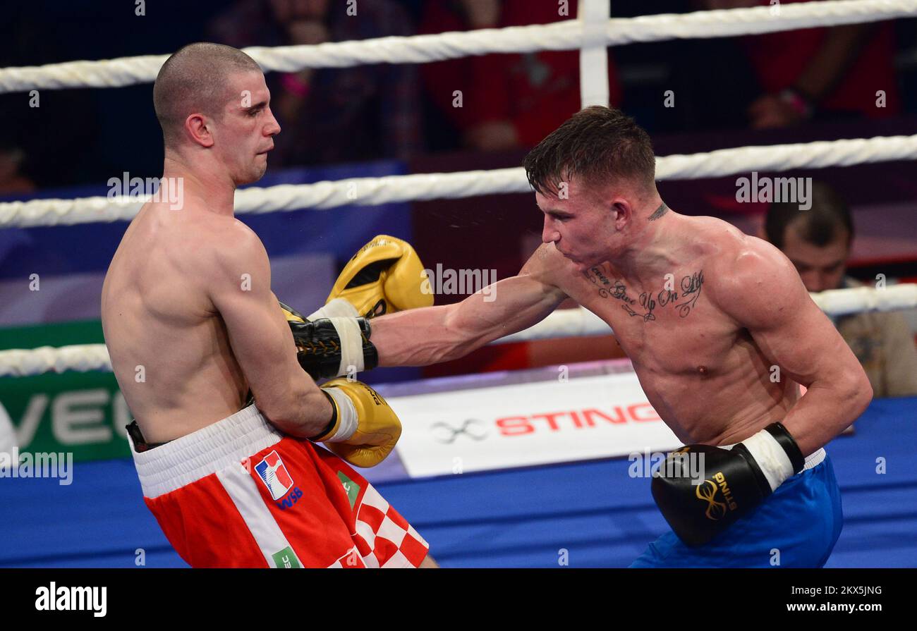 06.04.2018., Dom sportova, Zagreb, Croatia - World Series of Boxing ...