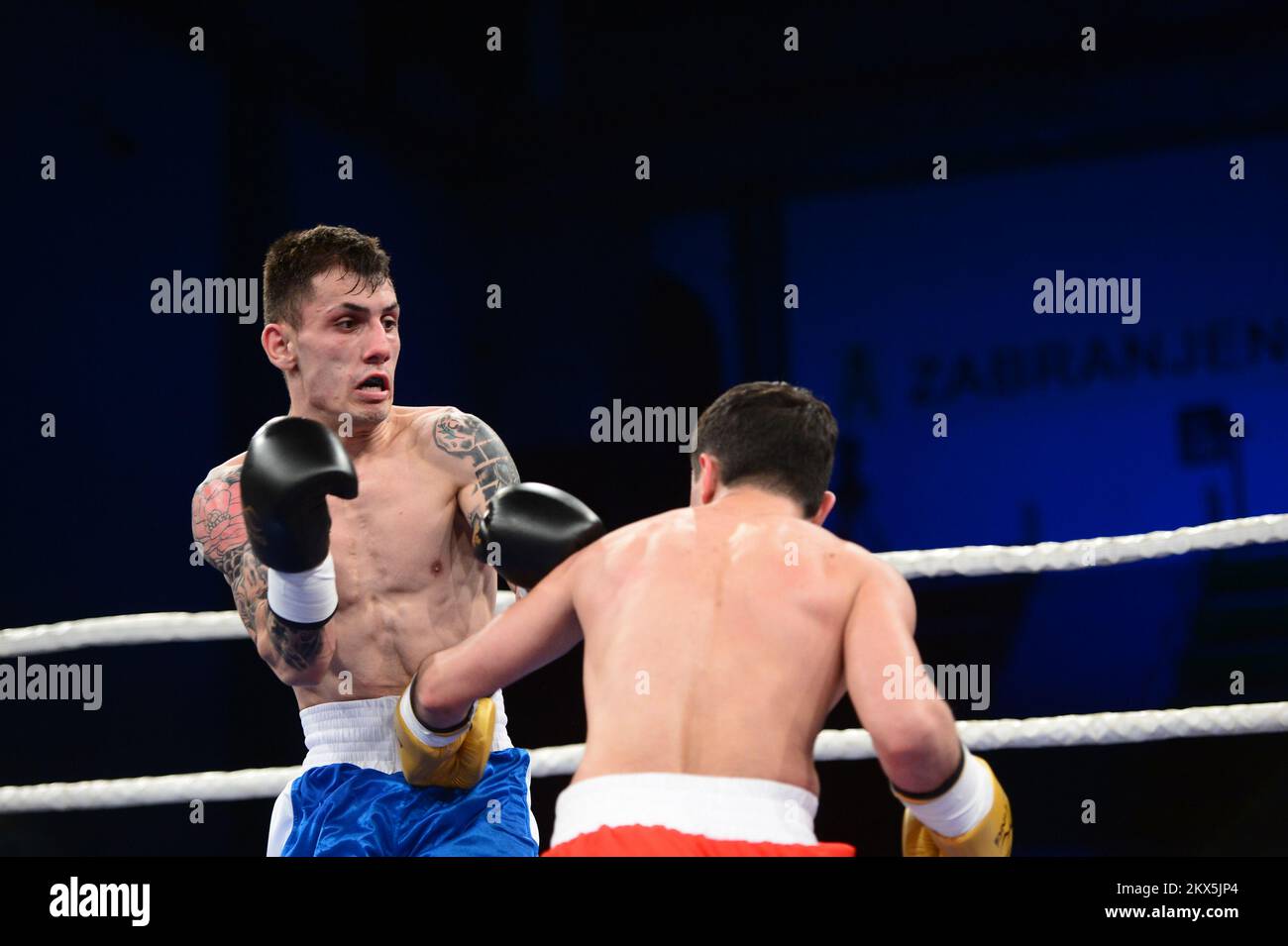 06.04.2018., Dom sportova, Zagreb, Croatia - World Series of Boxing ...
