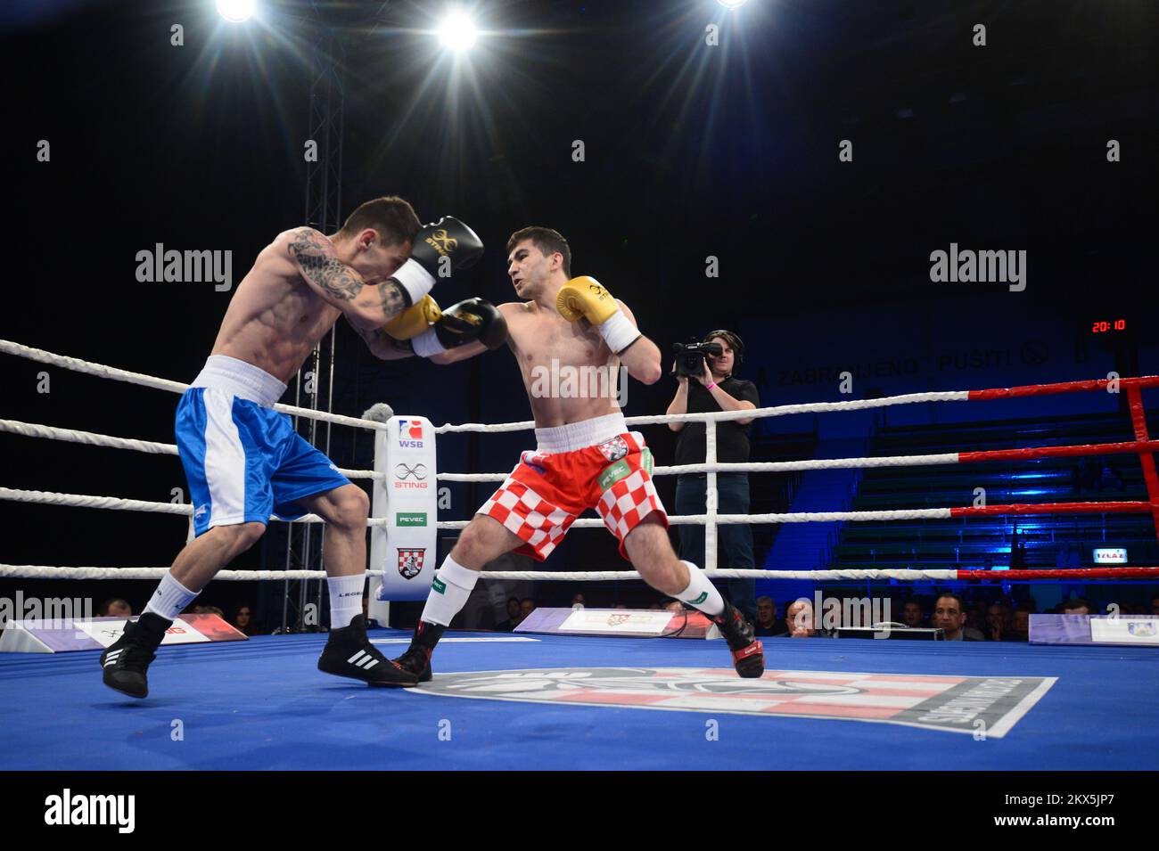 06.04.2018., Dom sportova, Zagreb, Croatia - World Series of Boxing ...
